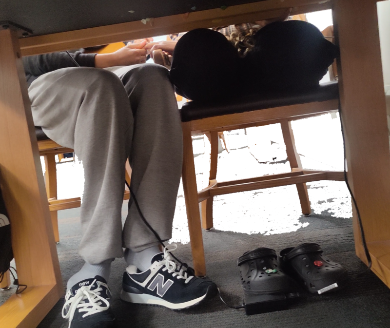 Lesbian Couple Shoeplay