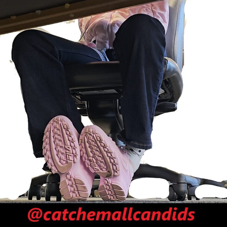 Ebony Pink Filas Shoeplay (Front View)